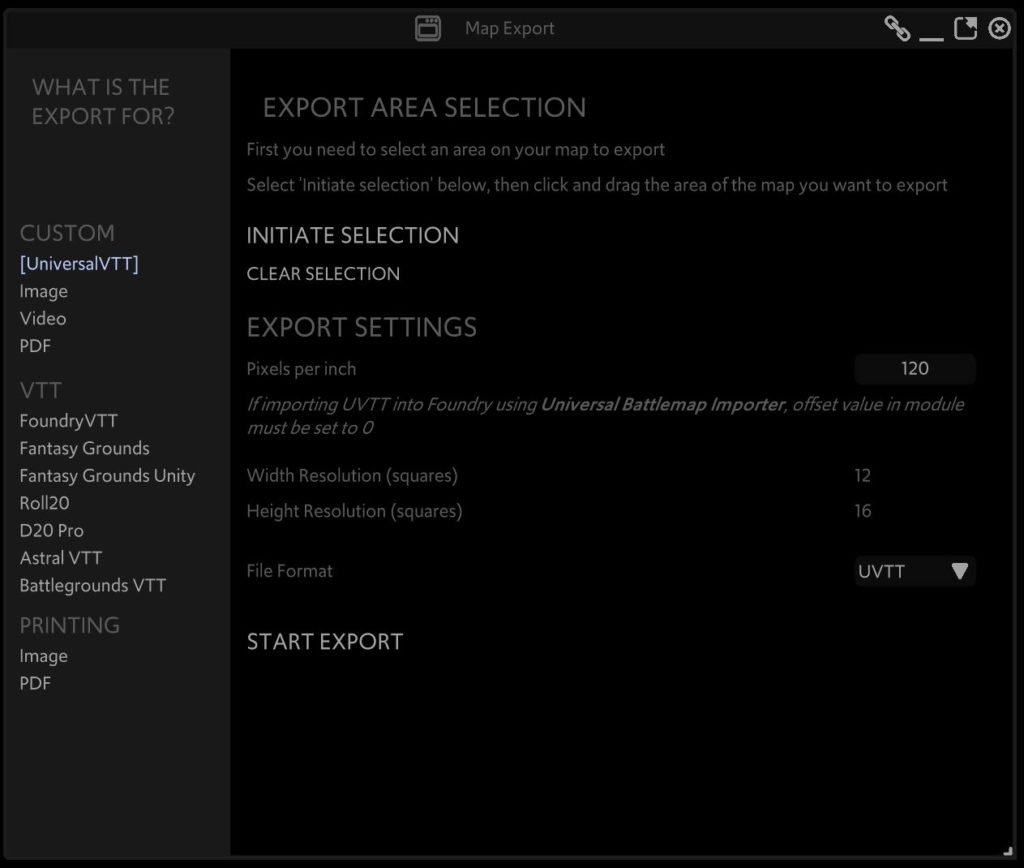 All about Universal VTT files - Arkenforge Tabletop